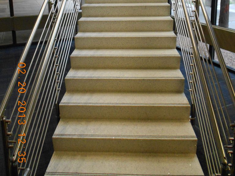 Precast Terrazzo Stair Treads And Risers Angelozzi Terrazzo