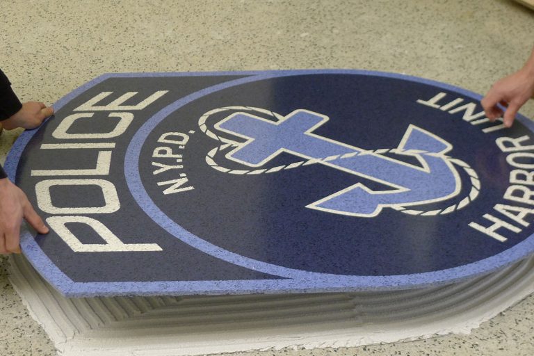 One Piece Water Jet Logos | Angelozzi Terrazzo